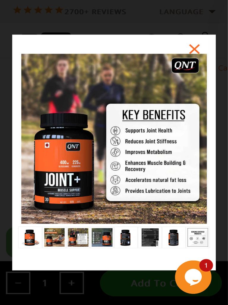 Joint+ Healthy Joints Caps 60 Caps | PDF