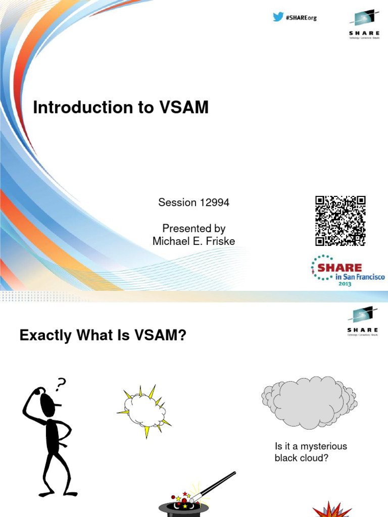 SHARE 120 - VSAM Boot Camp - An Introduction To VSAM | PDF | Software | Information Technology