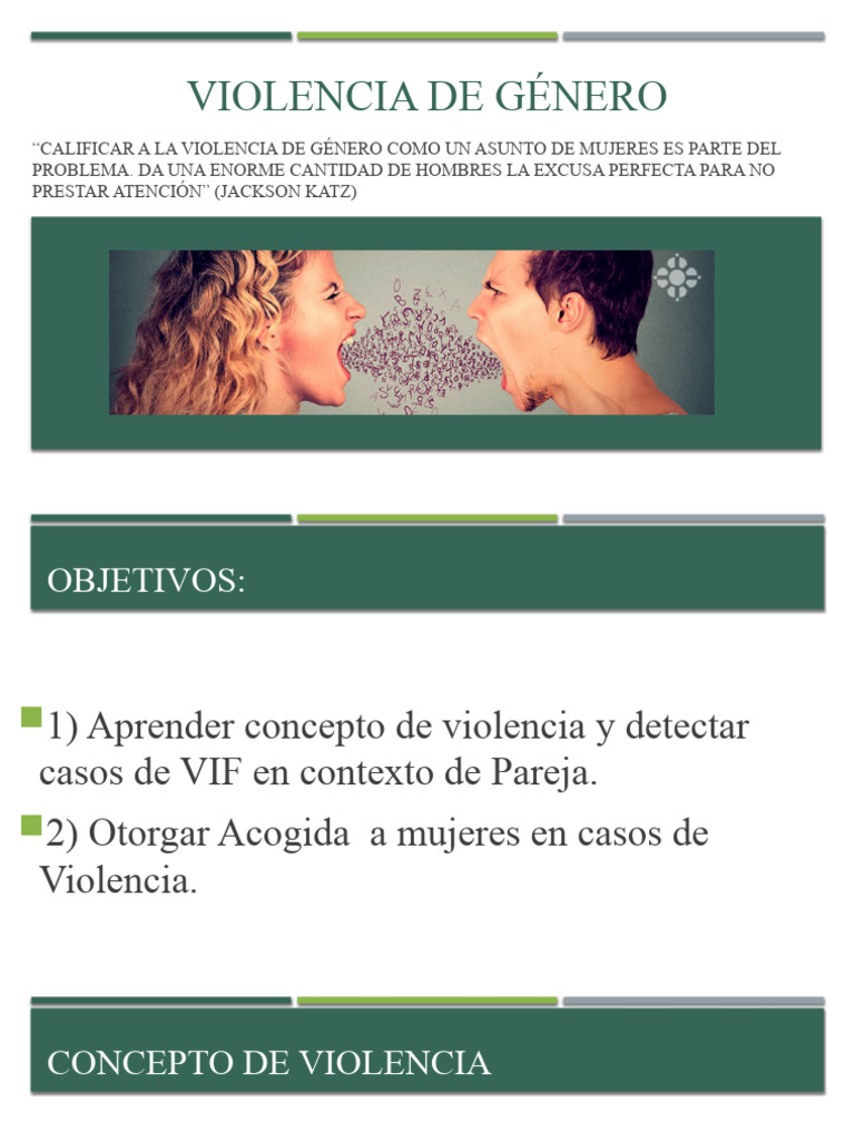 Intervención en Violencia de Género | PDF | La violencia contra las ...