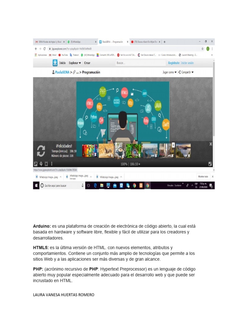 ACTIVIDAD DE REFLEXION0.1 | PDF | Lenguaje de programación | Ruby (lenguaje de programación)