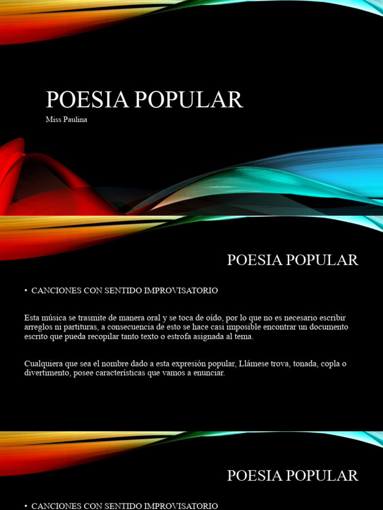 Poesia Popular | PDF