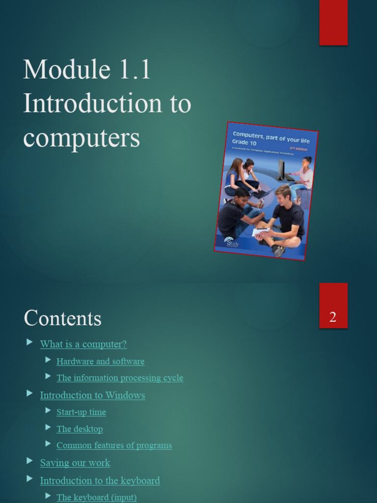 1 1 Introcomputers 2 Pdf Window Computing Computer Hardware