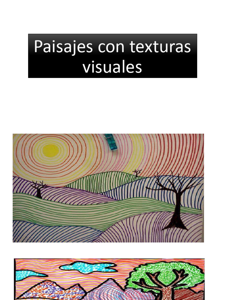 Paisajes Con Texturas Visuales | PDF