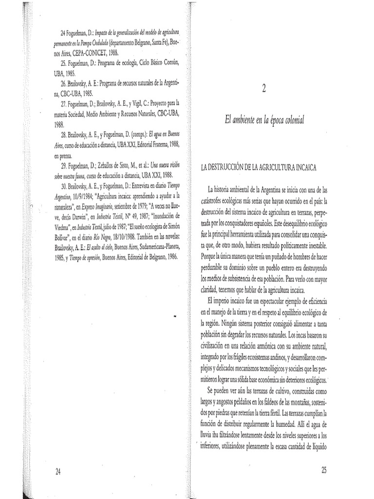 BRAILOVSKY - Memoria Verde Cáp 2 | PDF