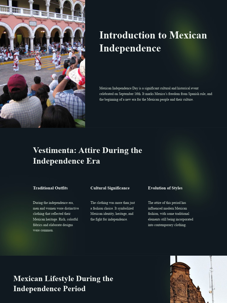 Mexican Independence: Culture & Impact | PDF | Fashion | Mexico