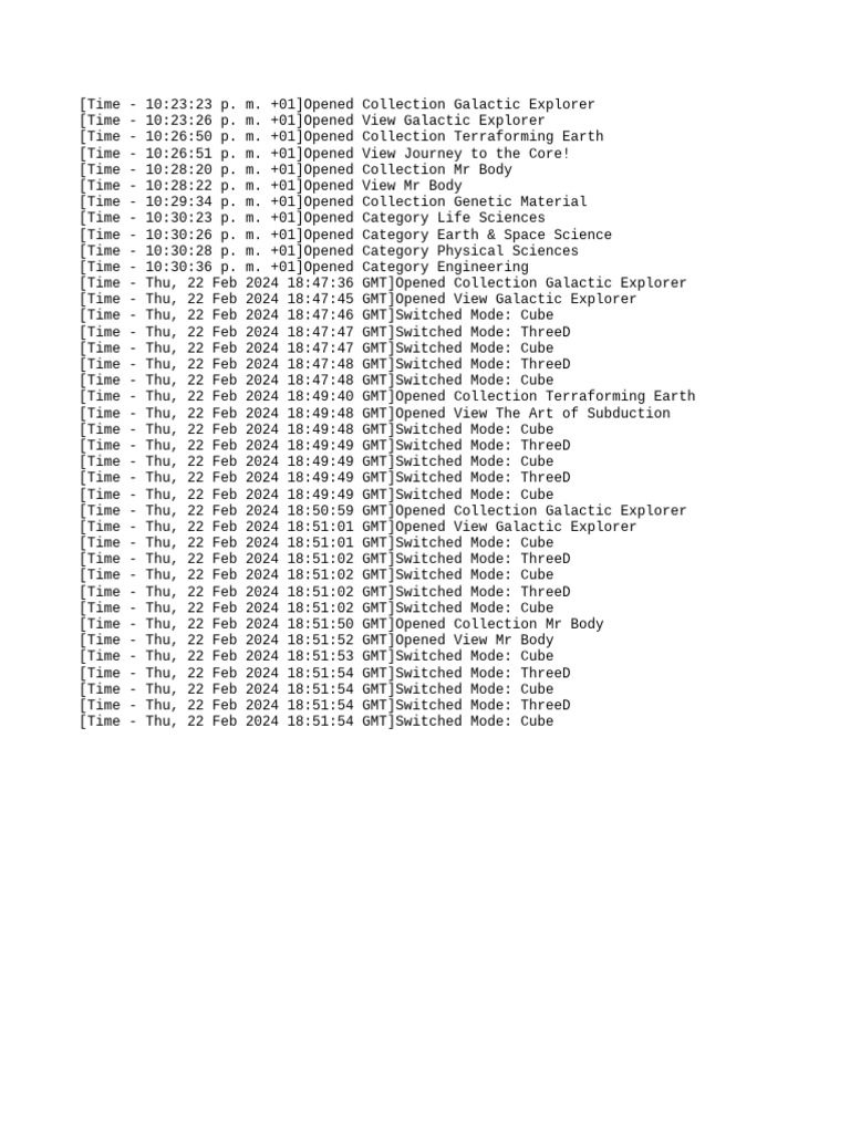 user_interaction_log | PDF