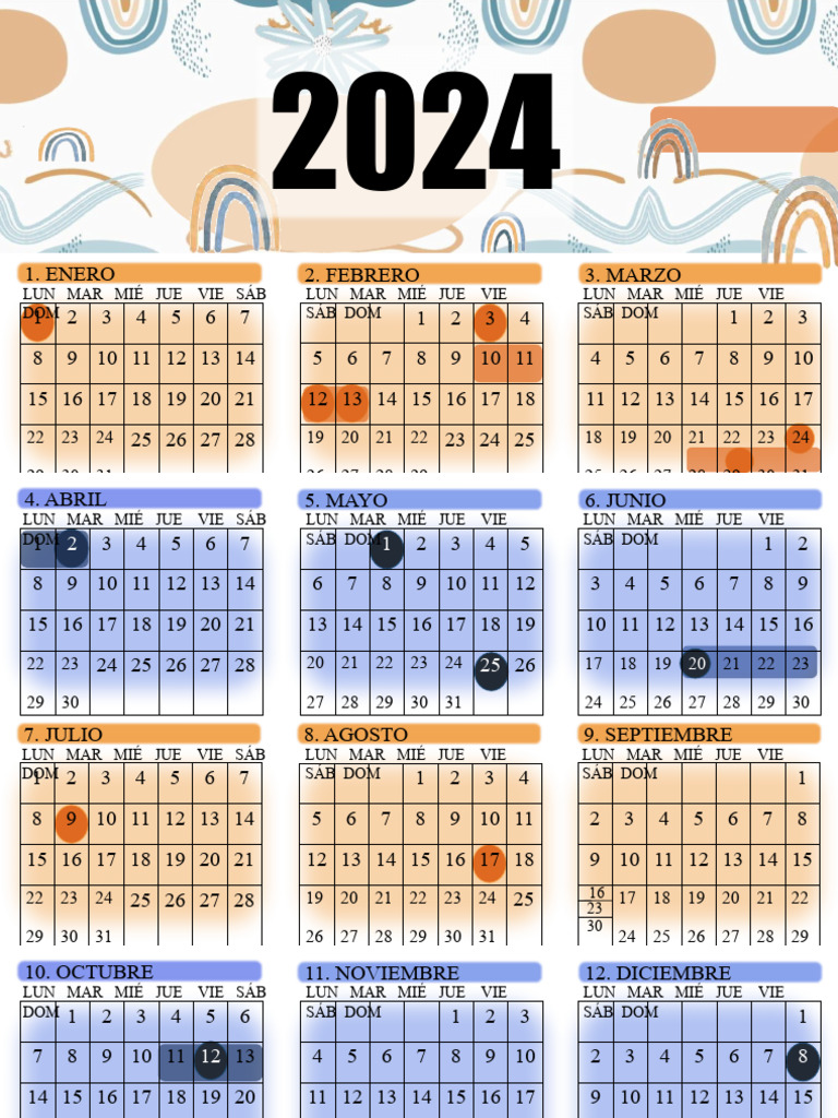 Calendario 24 | PDF