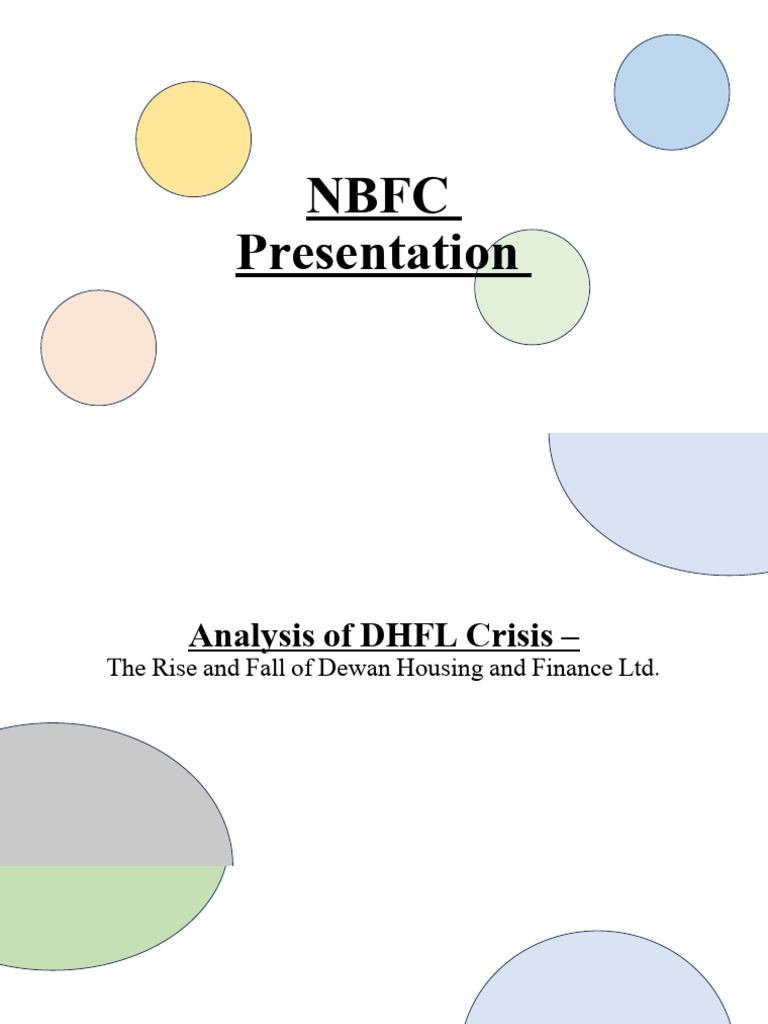 Nbfc Presentation | PDF | Loans | Mortgage Loan