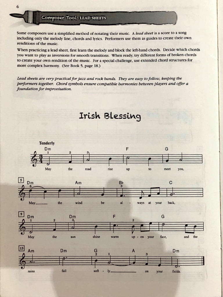 Lead Sheet | PDF | Lead Sheet | Chord (Music)