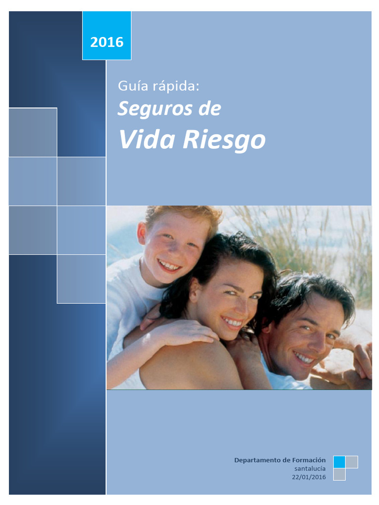 Vida Riesgo Guia | Descargar gratis PDF | Póliza de seguros | Seguro