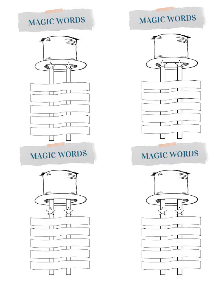 Magic Words | PDF