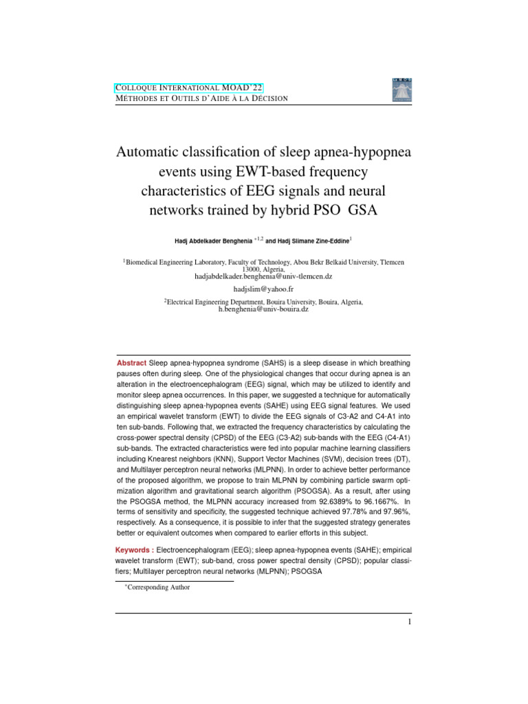 MOAD Template | PDF | Spectral Density | Electroencephalography