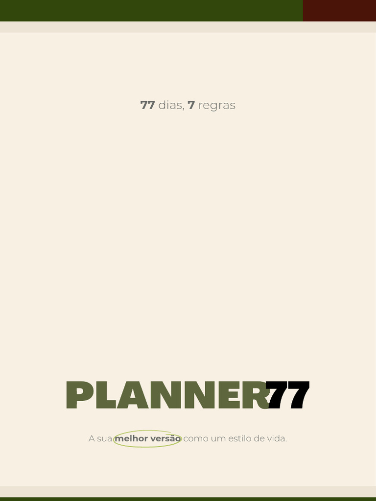 Planner 77 | PDF | Dormir
