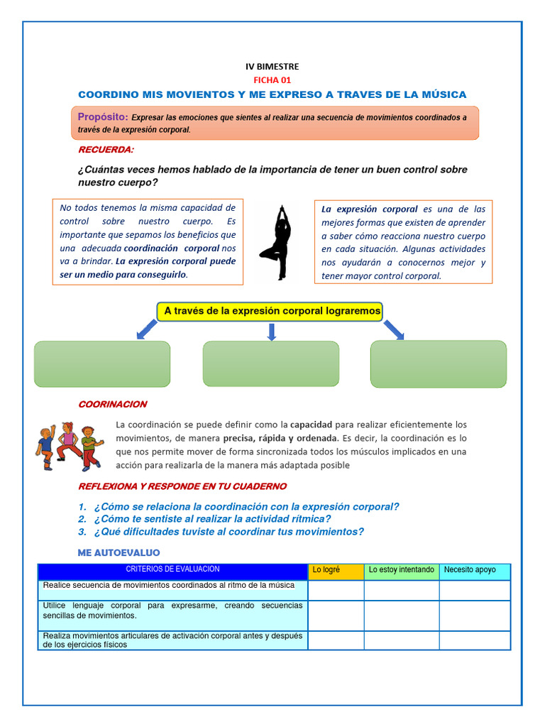 IV BIMESTRE FICHA 1 | PDF