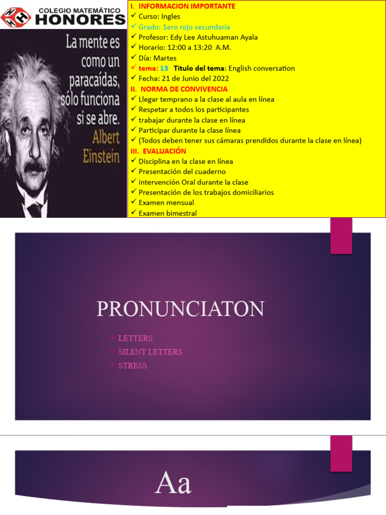 Tema 13 English Conversation I | PDF