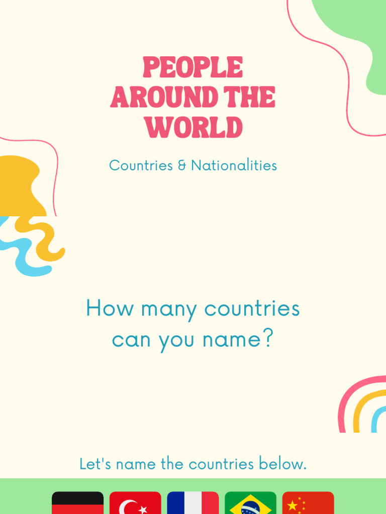 People Around the World - 6 Ano | PDF