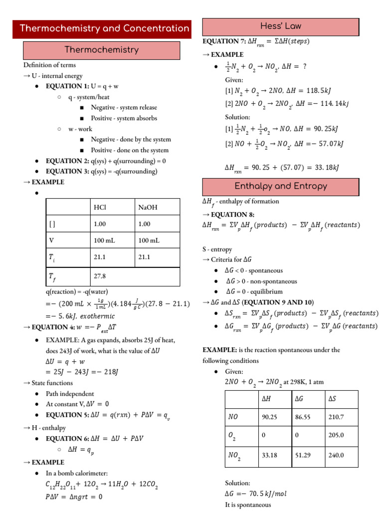 Chem 26 Reviewer | PDF | Reaction Rate | Chemical Kinetics