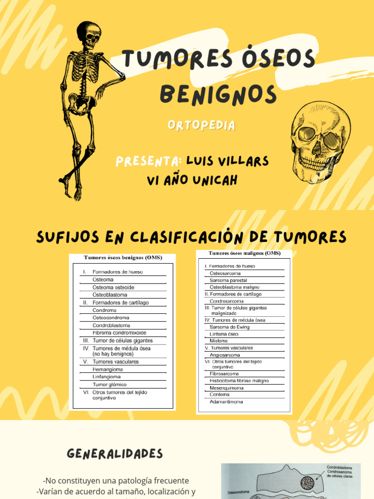 Tumores Óseos Benignos LV | PDF | Hueso | Neoplasias