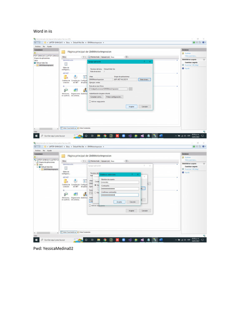 Error COMException en Word IIS | PDF | Informática