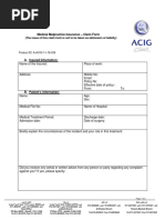 MedNet UAE Reimbursement Claim Form | PDF | Health Care | Medical Diagnosis