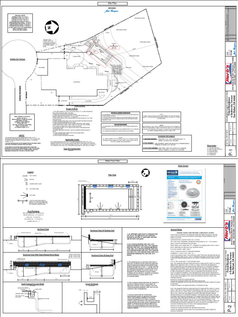 Project Plans | PDF | Concrete | Pump