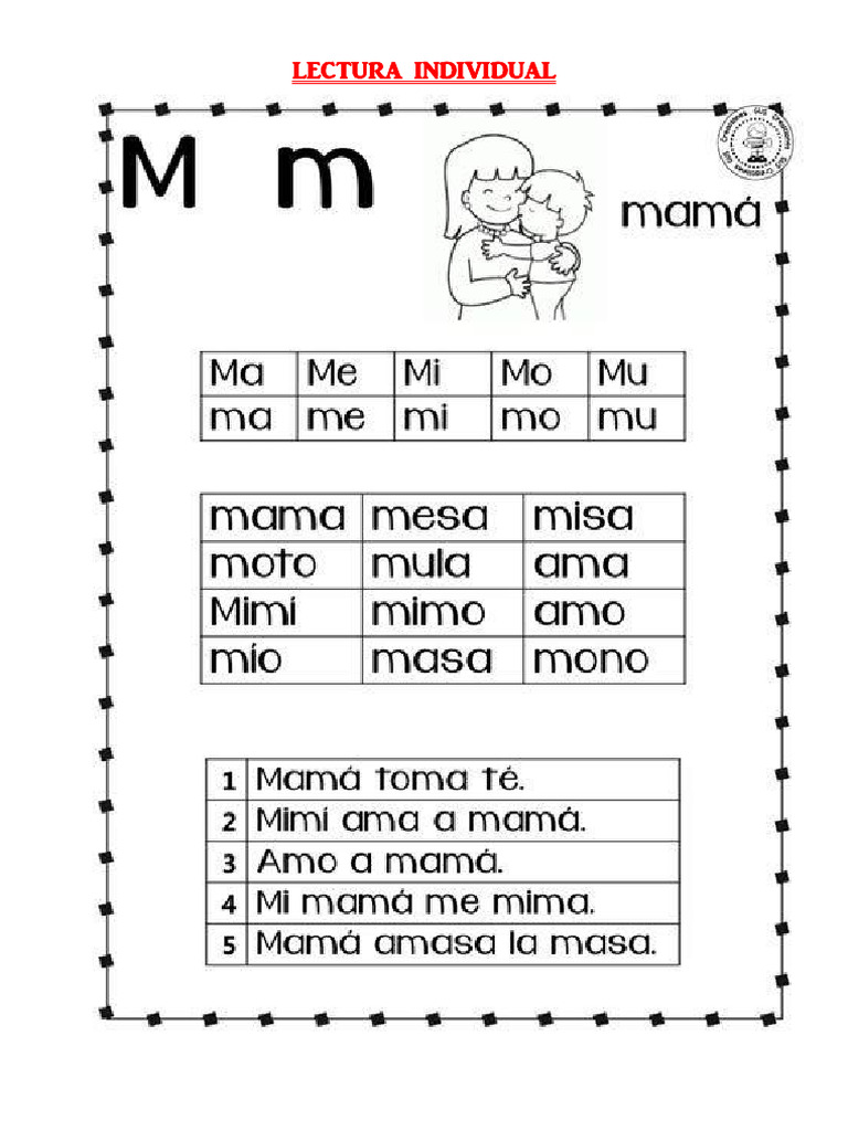 Lectura - Silabas Simples | PDF | Religion & Spirituality