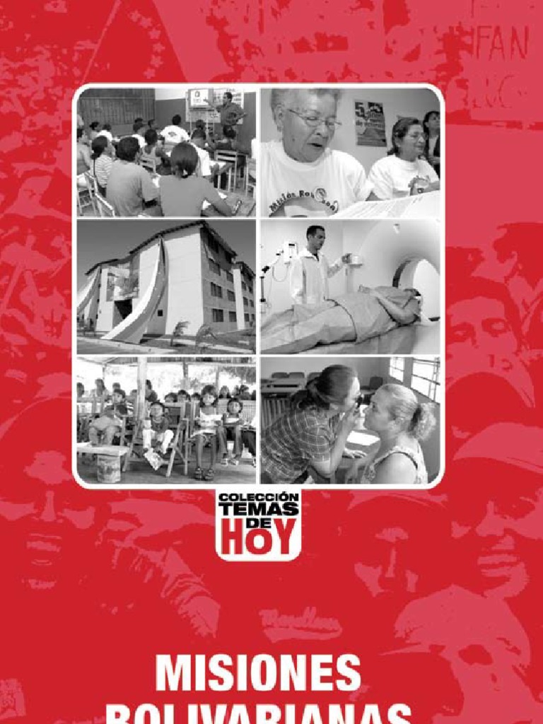 Misiones Bolivarianas | PDF | Venezuela | Hugo Chavez