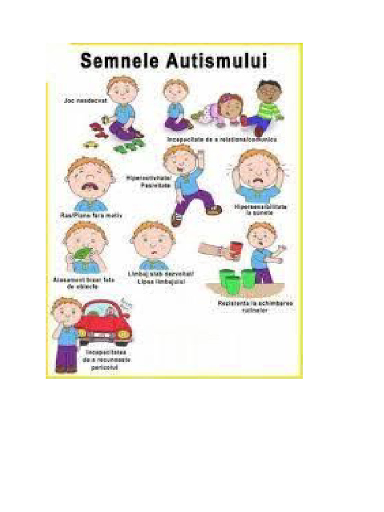 Semne Copii Cu Autism | PDF