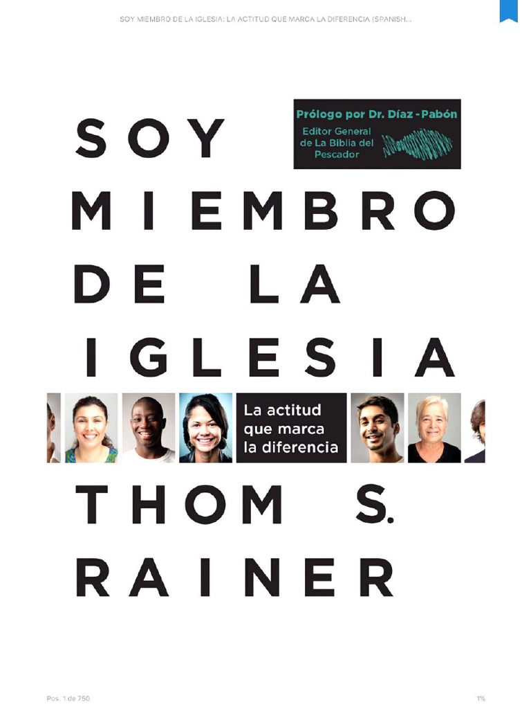 Thom S. Rainer - SOY MIEMBRO DE LA IGLESIA | PDF