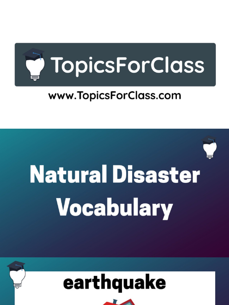 Natural-Disasters-PowerPoint | PDF