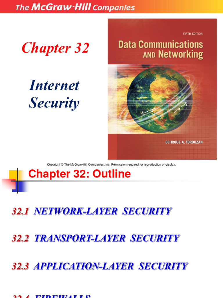 Internet Security | PDF | Transport Layer Security | Firewall (Computing)