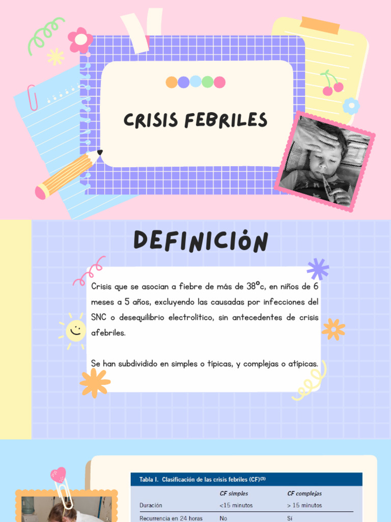 Crisis Convulsivas Febriles en Niños | PDF | Benzodiazepinas | Medicina ...