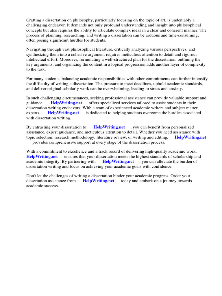 Plan de Dissertation Philo Sur Lart | PDF | Thesis | Cognitive Science