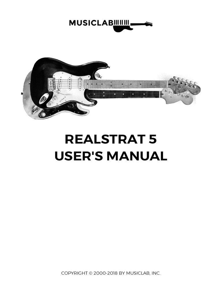 RealStrat Manual | PDF | Guitars | Computer Keyboard