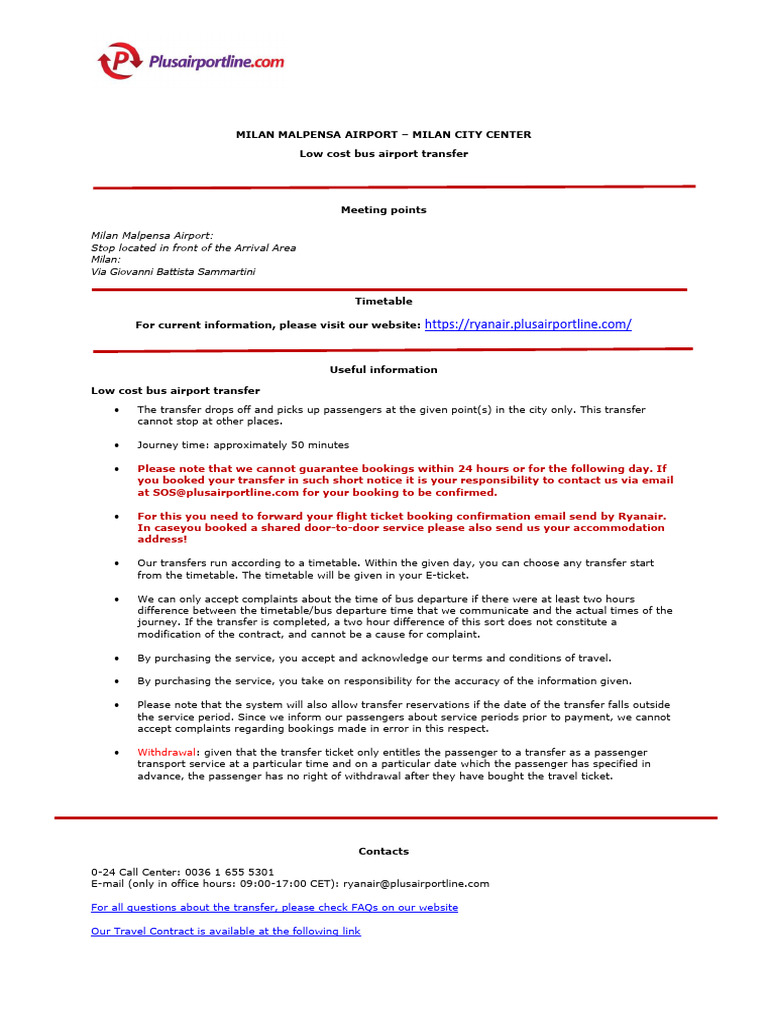 Infosheet MXPLC - TERRAVISION | PDF | Aviation | Transport