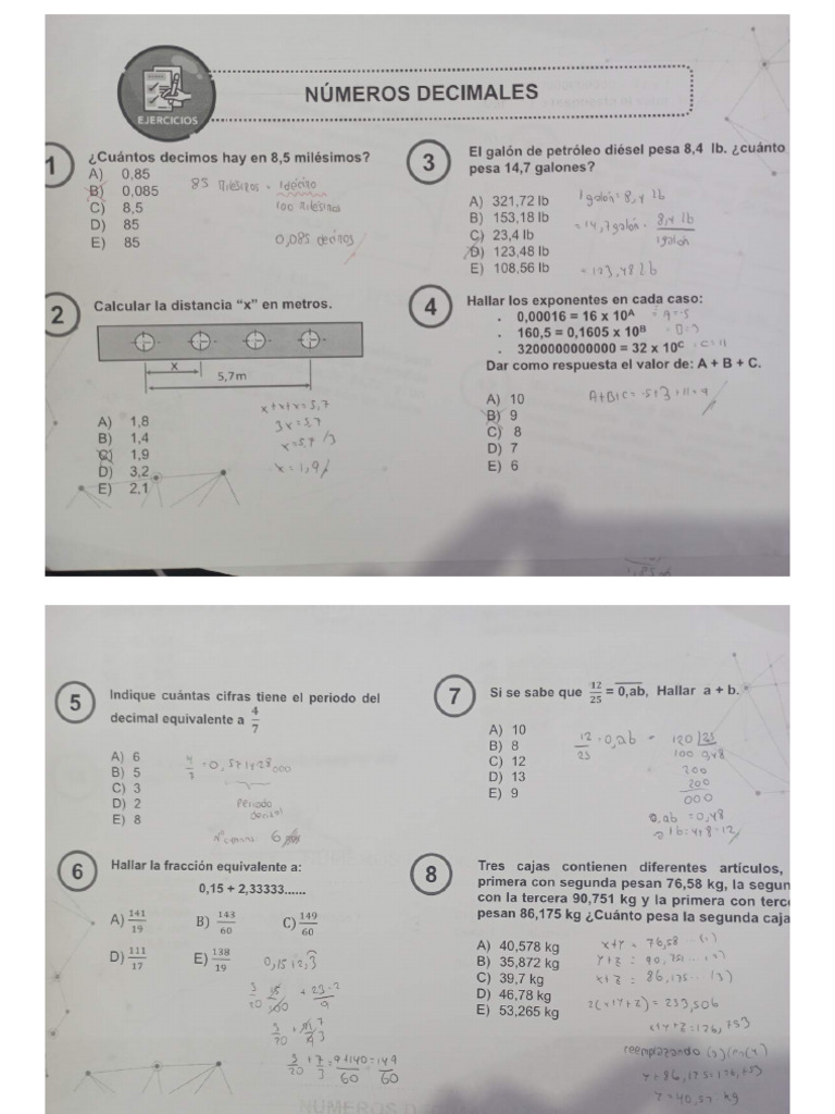 Tarea Matematica | PDF