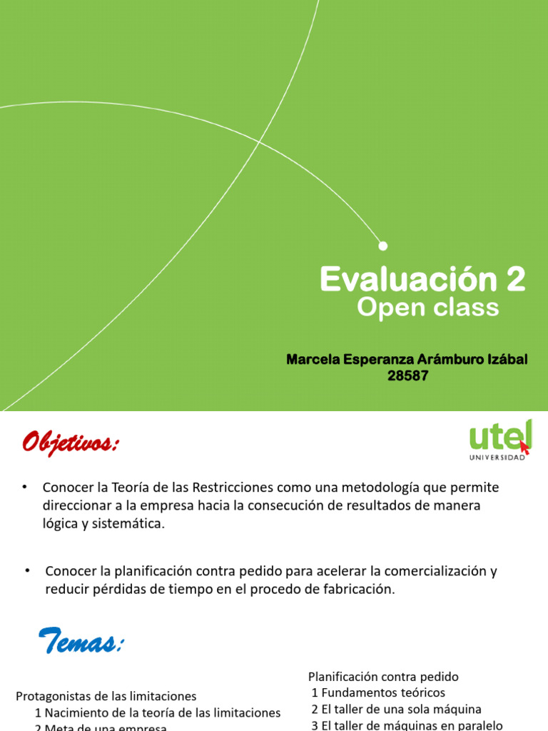 Evaluación 2 - Semanas 3 y 4 | Descargar gratis PDF | Planificación | Inventario