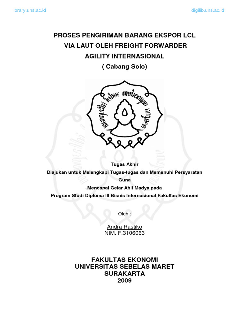 Freight Forwarder | PDF