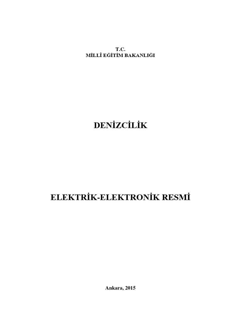 Elektrik-Elektronik Resmi | PDF