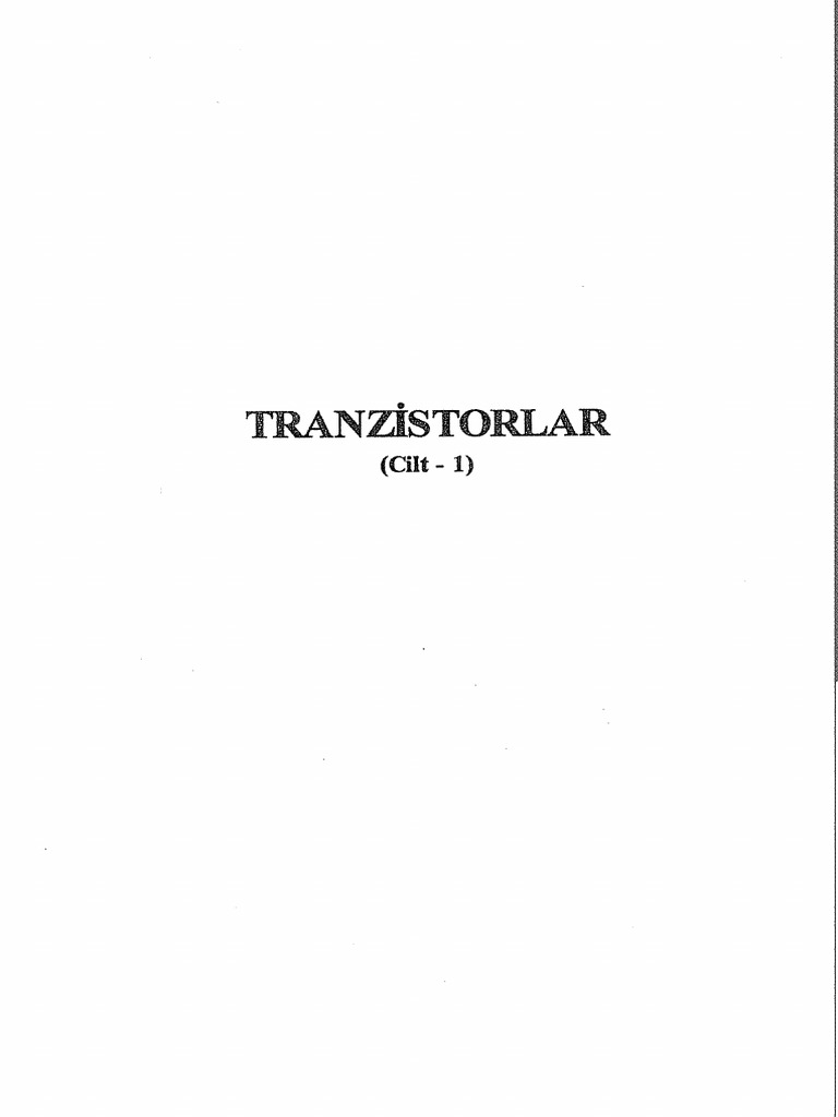 Tranzistorlar 1973 | PDF