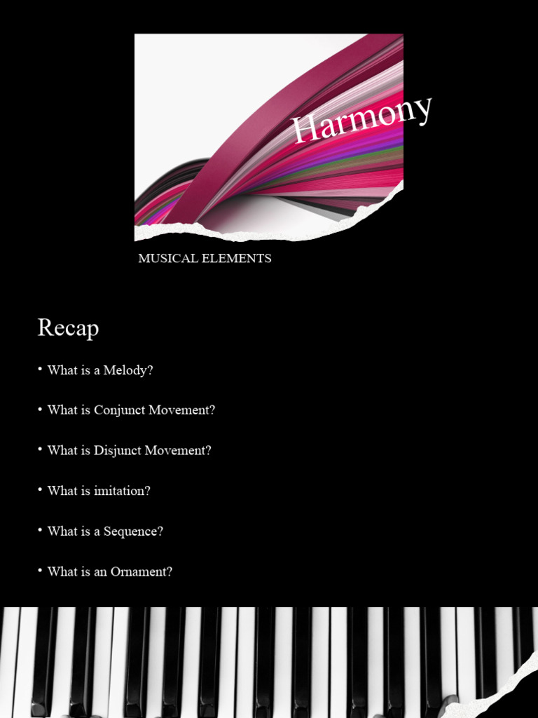 Harmony | PDF | Harmony | Interval (Music)