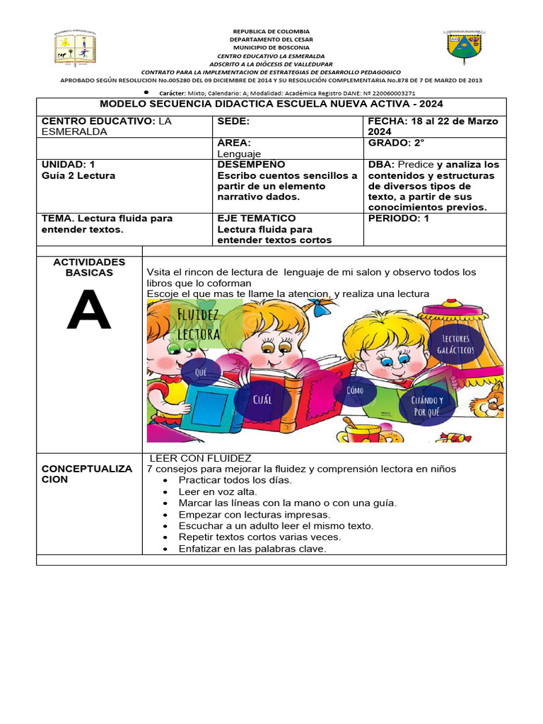 Estrategias para Fluidez Lectora | PDF | Comunicación humana | Pedagogía