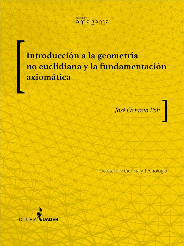 Introduccion A La Geometria No Euclidiana Digital | PDF | Axioma | Geometría