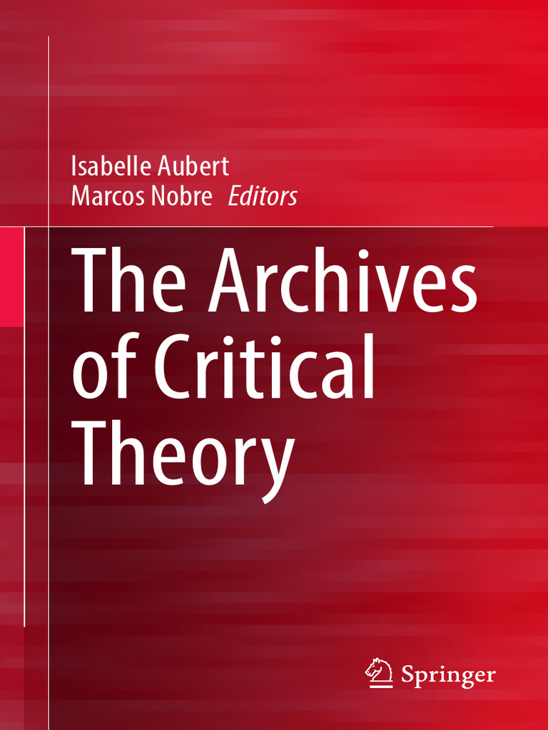 Isabelle Aubert, Marcos Nobre - The Archives of Critical Theory ...