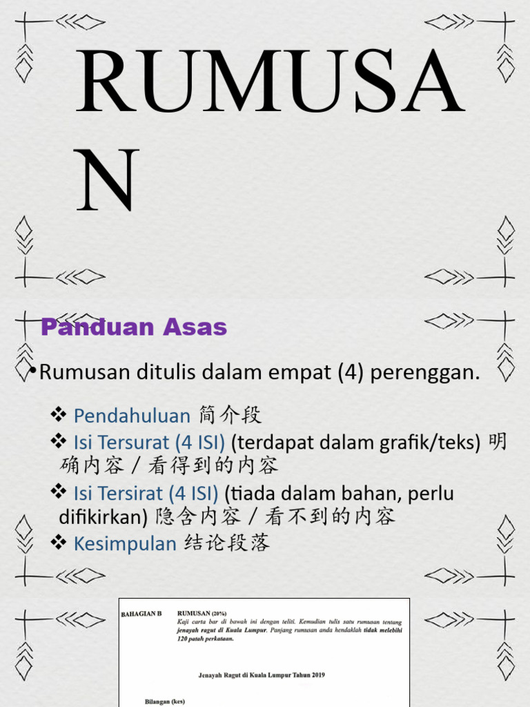 Rumusan JM1 | PDF