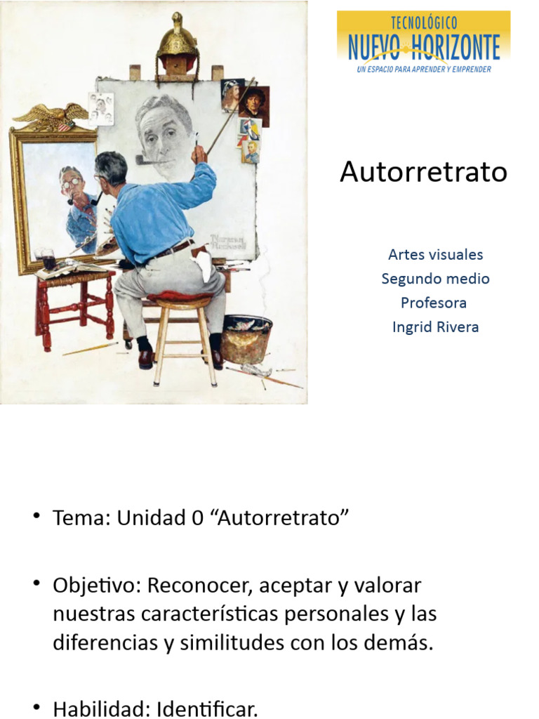 Autorretrato Clase 3 | PDF