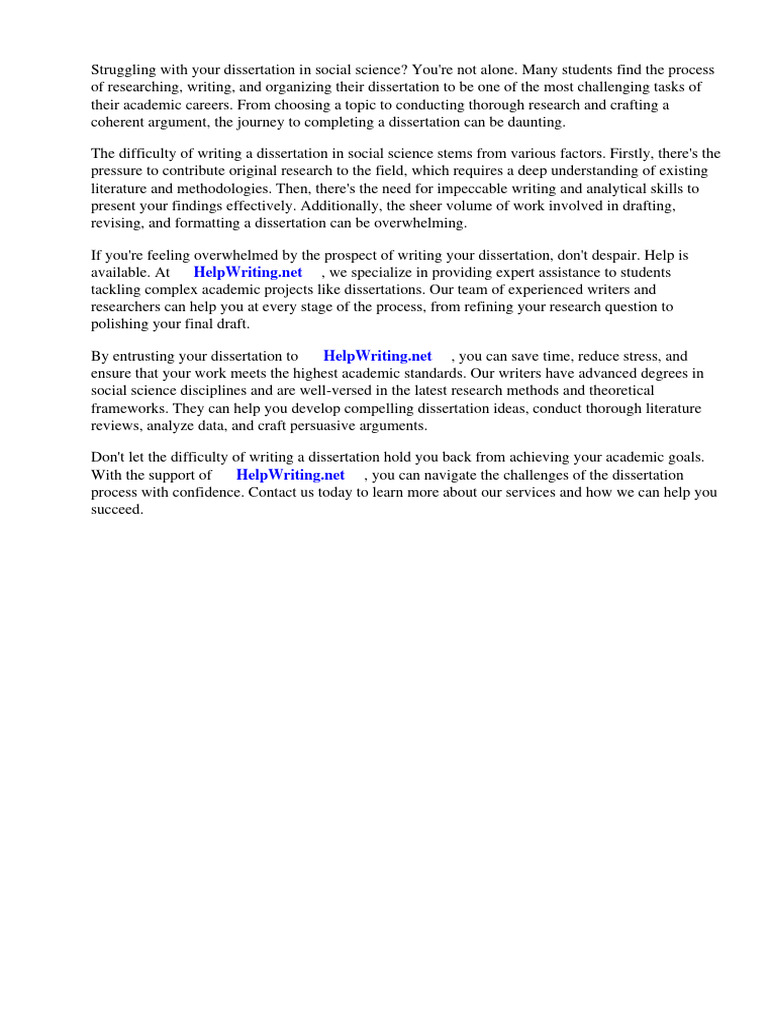 Dissertation Ideas Social Science Pdf Social Sciences Thesis