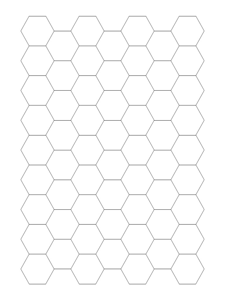 Hive Pocket Hex Grid | PDF