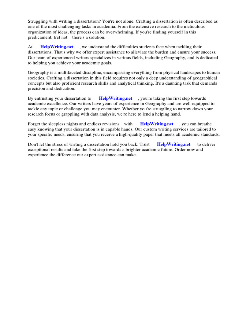 Past Dissertation Titles Geography | PDF | Geography | Thesis