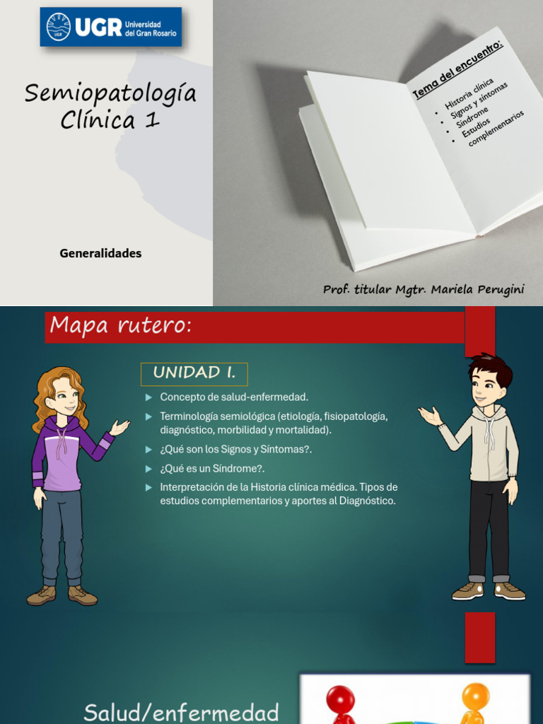 Clase 1 Presentacion. Signos. Sintomas. HC. Conceptos Sin Voz | PDF | Legumbres | Presión sanguínea